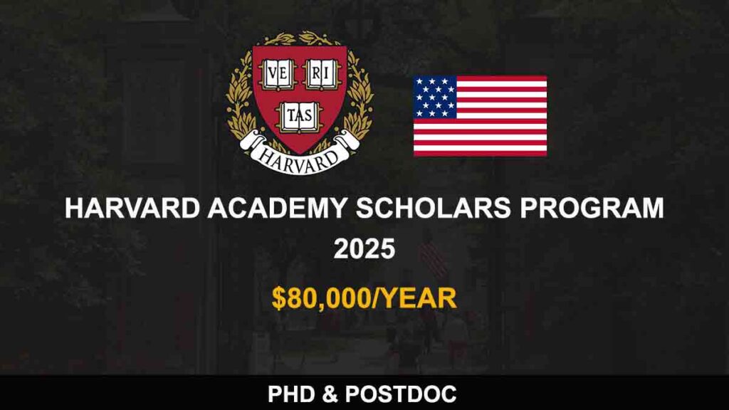 Harvard Academy Scholars Program 2025