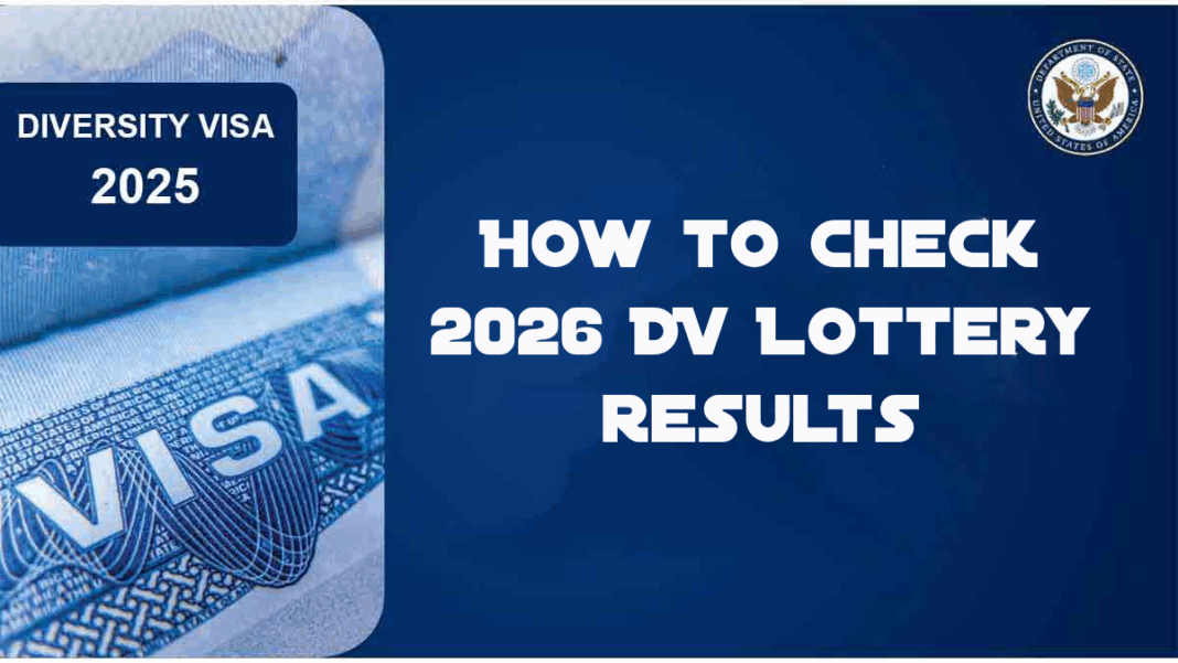 How to check 2026 DV Lottery results